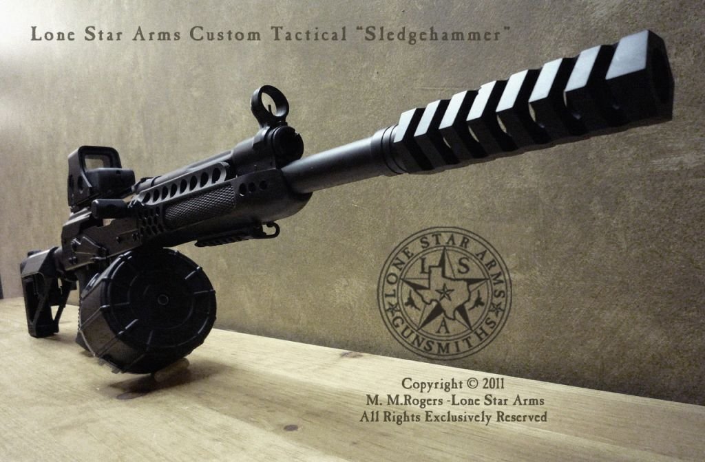 Lone Star Arms Sledgehammer HKS 3-4 - forum.Saiga-12.com Gallery - forum.Saiga-12.com